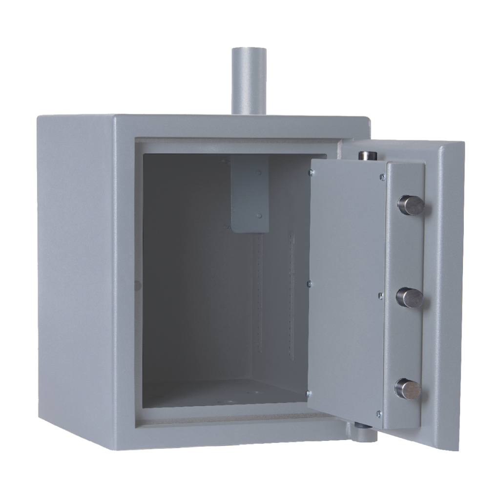 Air Tube Deposit Safe System - AiS Approved - Associated Security