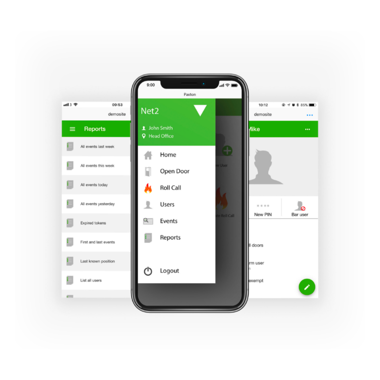 Paxton 10 - Access Control System - Associated Security
